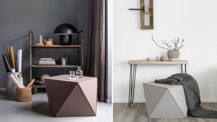 Online Shop für hochwertige Design Raumgestaltung - Sitzhocker Filz Hey ...